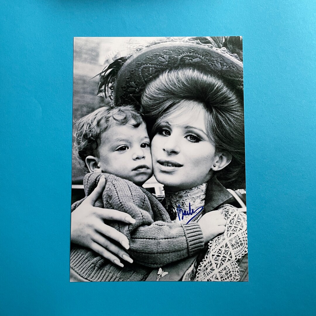 Barbra Streisand Signed Photo Authentic Autograph With COA - Etsy