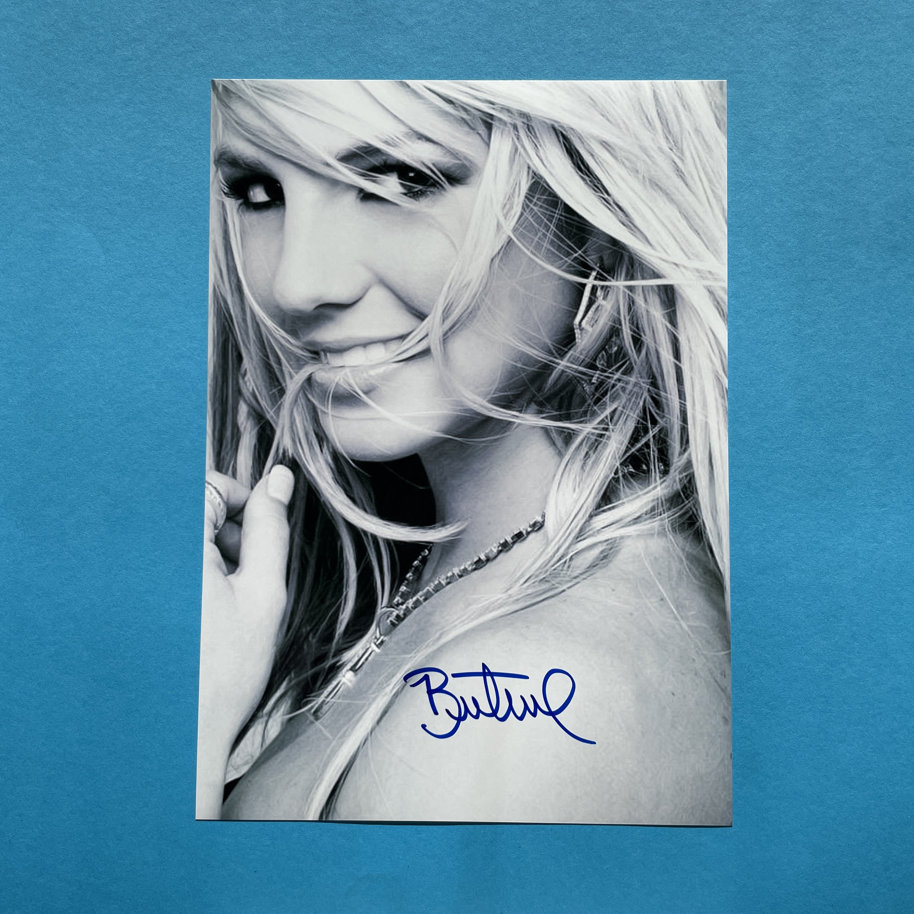 Britney Spears Signed Photo Authentic Autograph With COA - Etsy