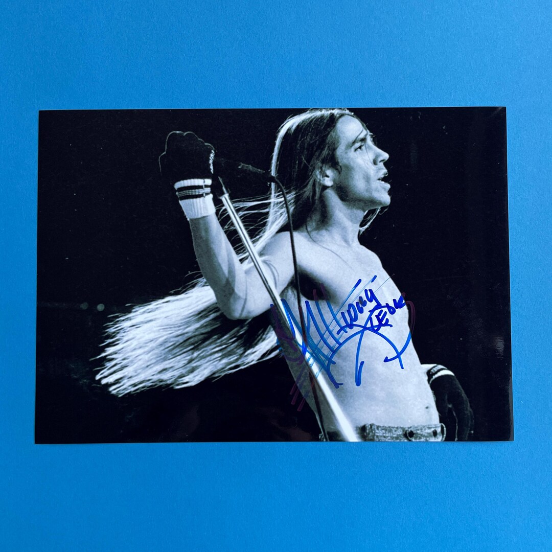 Anthony Kiedis Red Hot Chili Peppers Signed Photo Authentic Autograph With COA - Etsy