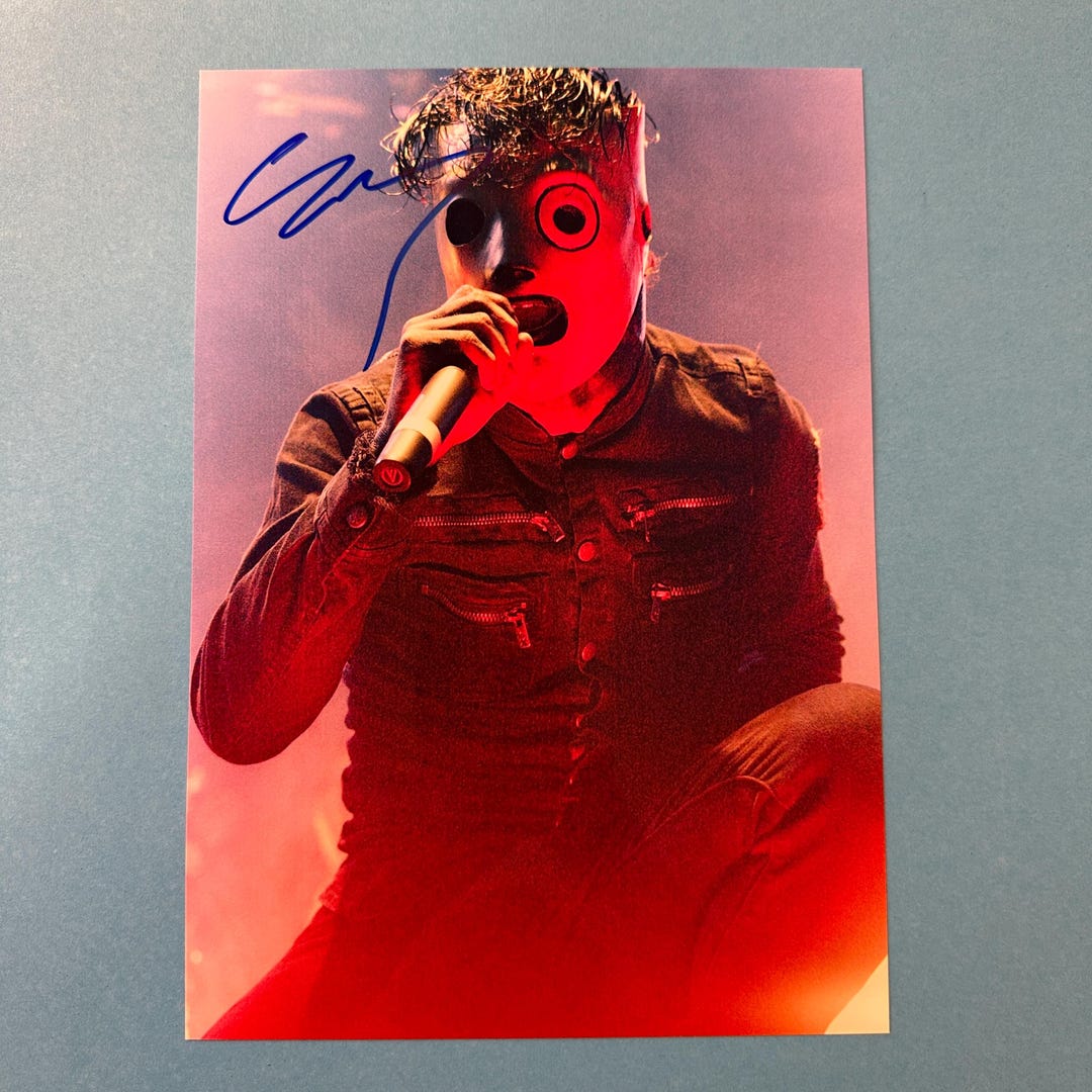 Corey Taylor - Slipknot Signed Photo Authentic Autograph With COA - Etsy