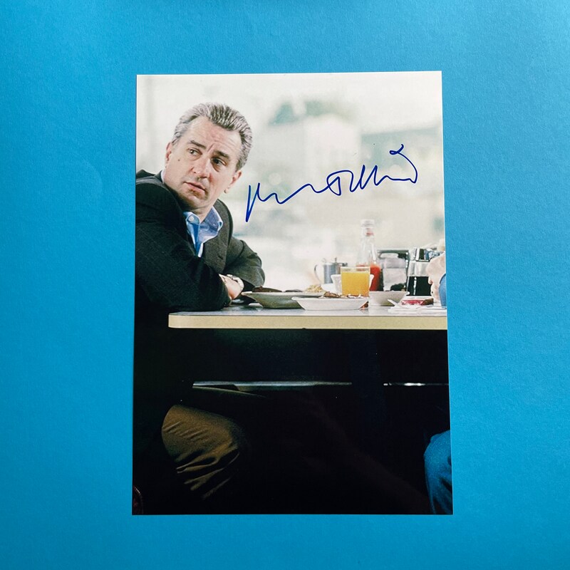 Robert De Niro Autograph - Etsy