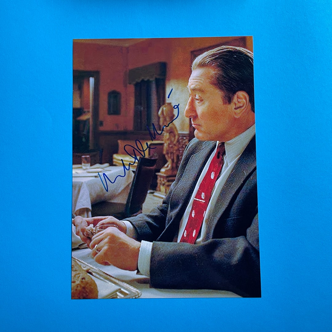 Robert De Niro Signed Photo Authentic Autograph With COA - Etsy