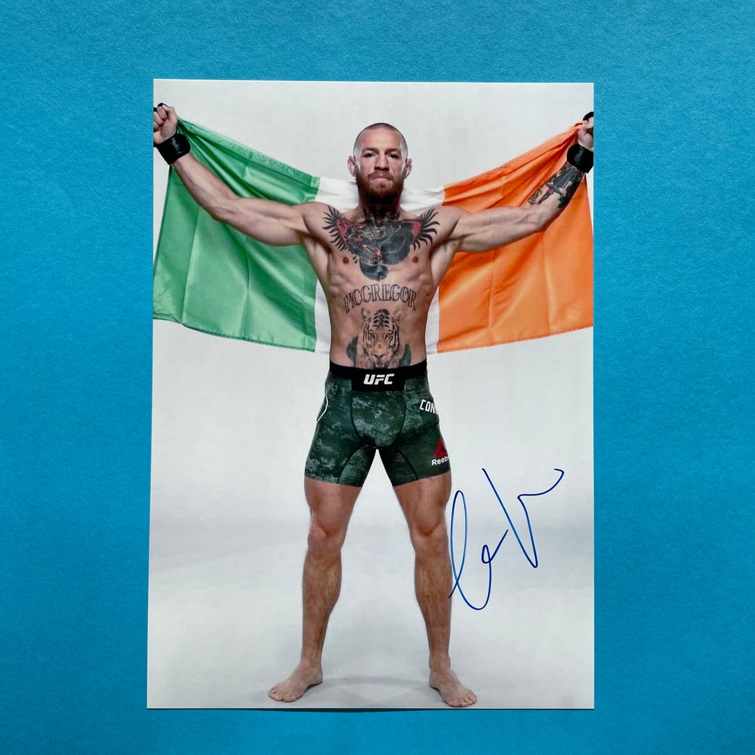 Conor Mcgregor Signed Photo Authentic Autograph With COA - Etsy