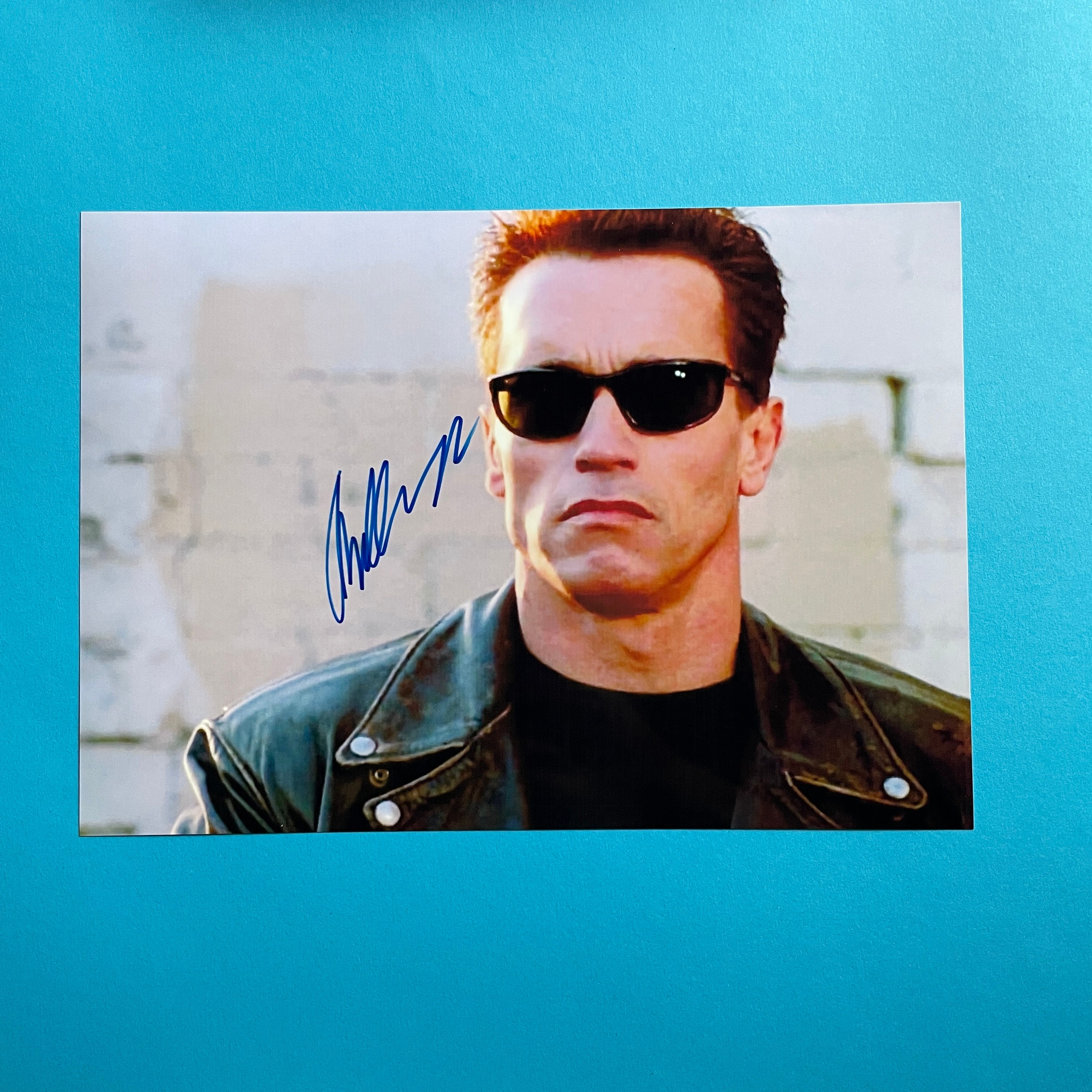 Arnold Schwarzenegger Signed Photo Authentic Autograph With COA - Etsy