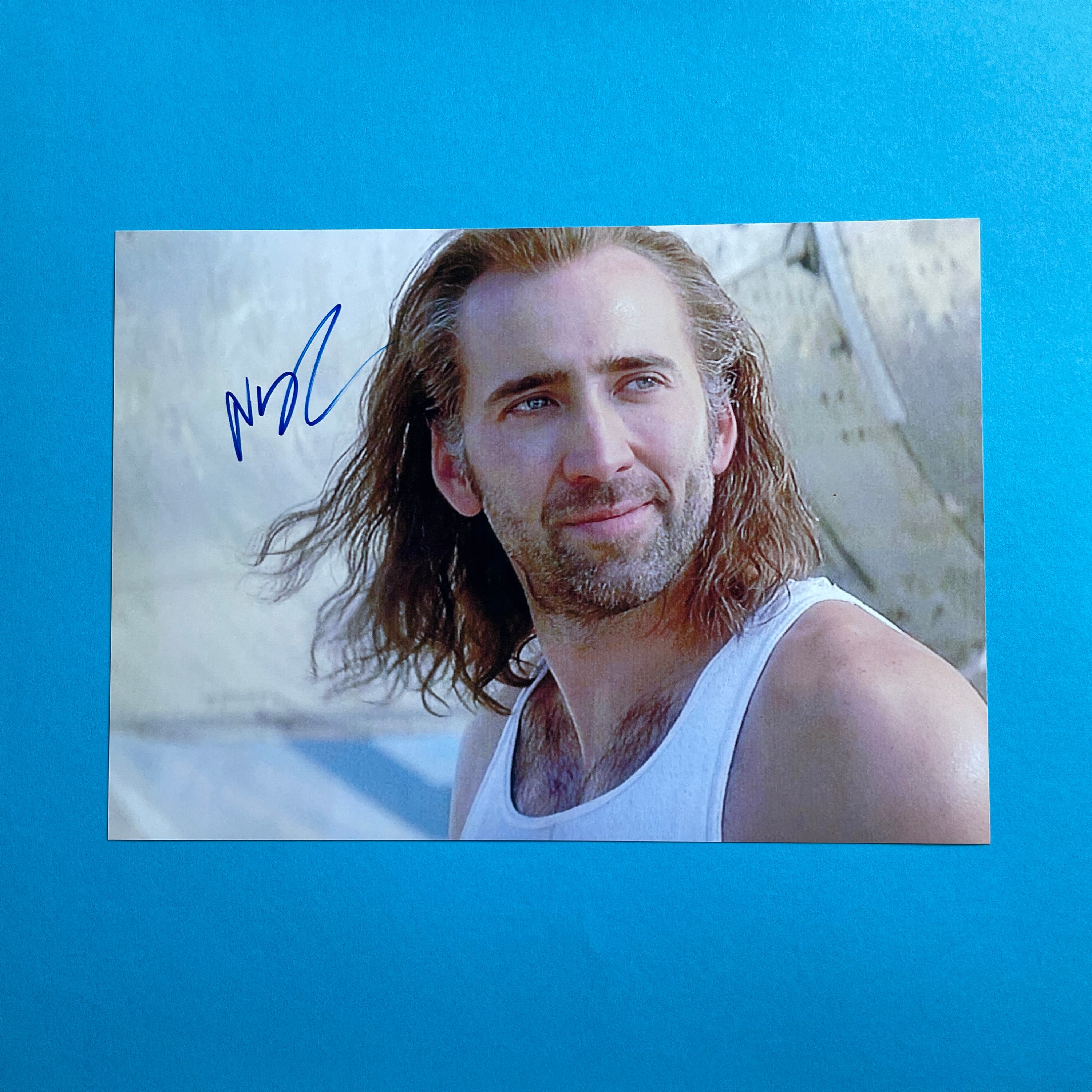 Nicolas Cage Signed Photo Authentic Autograph With COA - Etsy