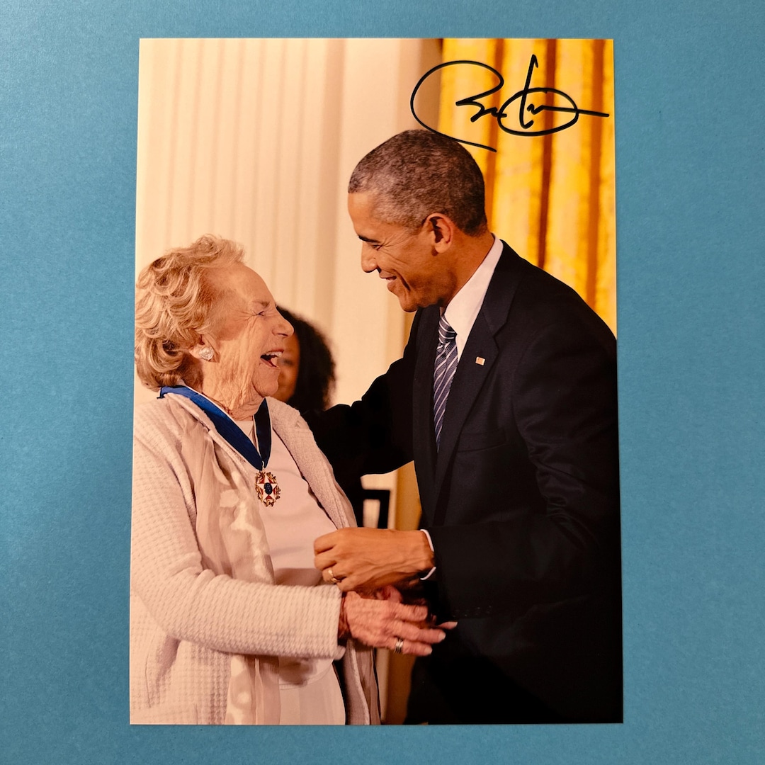 Barack Obama Signed Photo Authentic Autograph With COA - Etsy