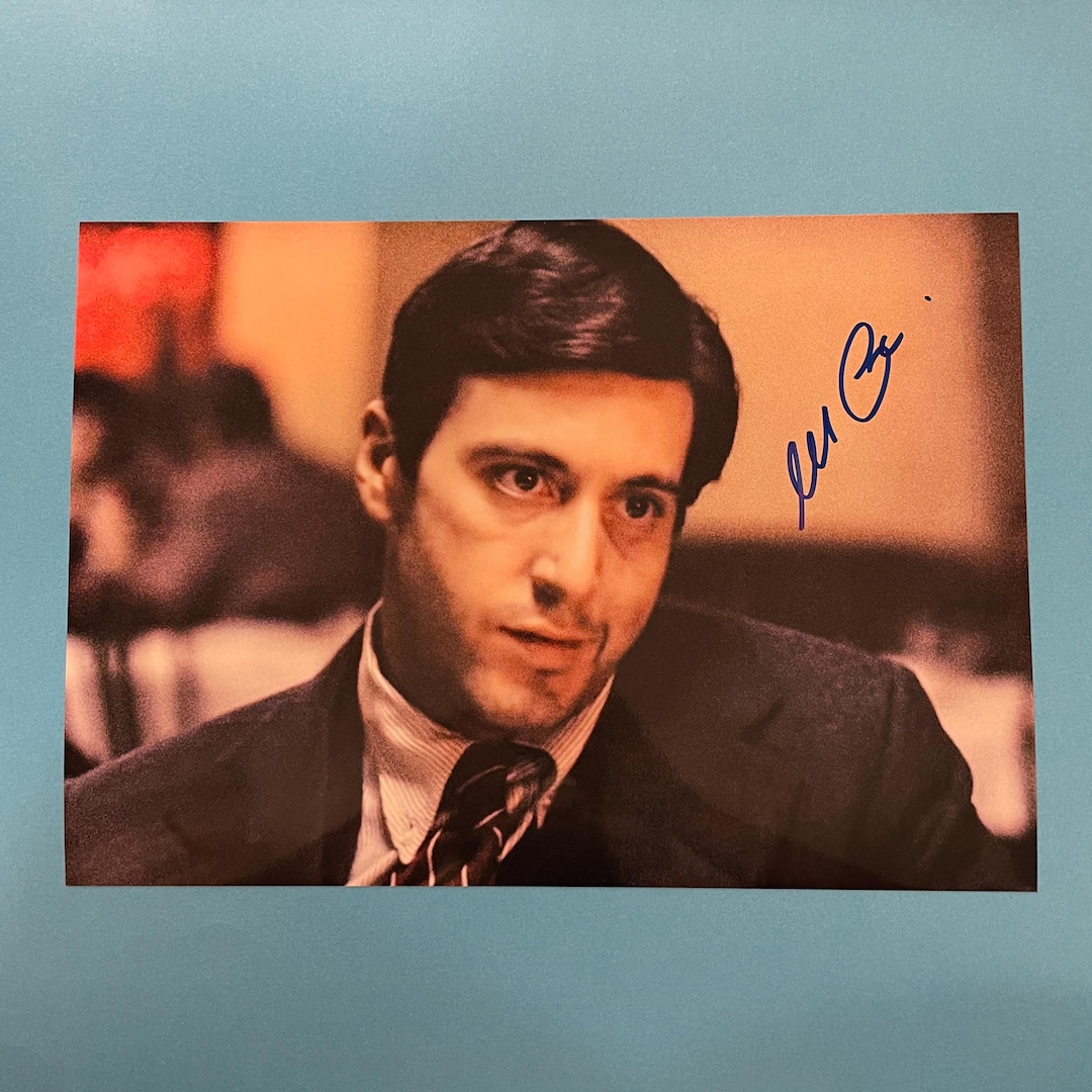Al Pacino Signed Photo Authentic Autograph With COA - Etsy