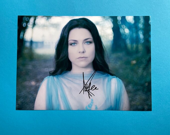 Amy Lee - Evanescence Signed Photo Authentic Autograph With COA - Etsy