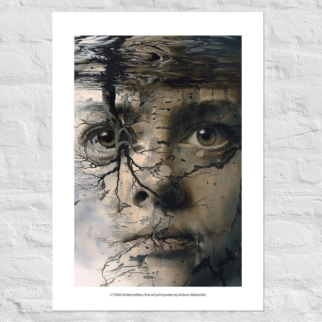 REFLECTION OF FEAR Collectible Art Print Poster Limited 1 of 1000 - Etsy