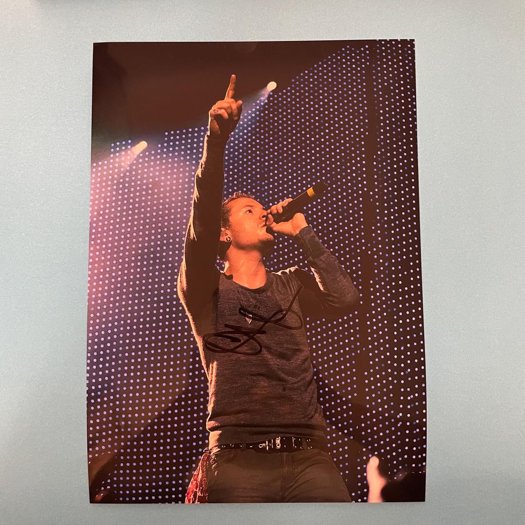 Chester Bennington - Linkin Park Signed Photo Authentic Autograph With ...