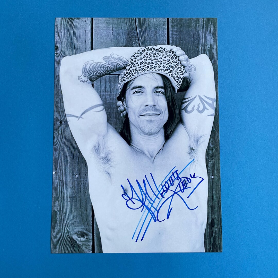 Anthony Kiedis Red Hot Chili Peppers Signed Photo Authentic Autograph With COA - Etsy