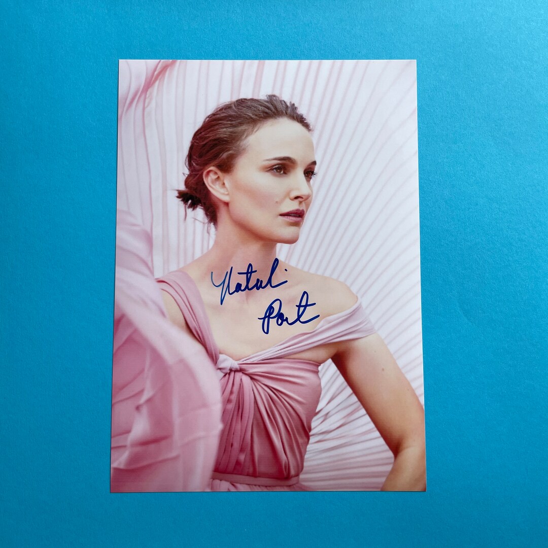 Natalie Portman Signed Photo Authentic Autograph With COA - Etsy