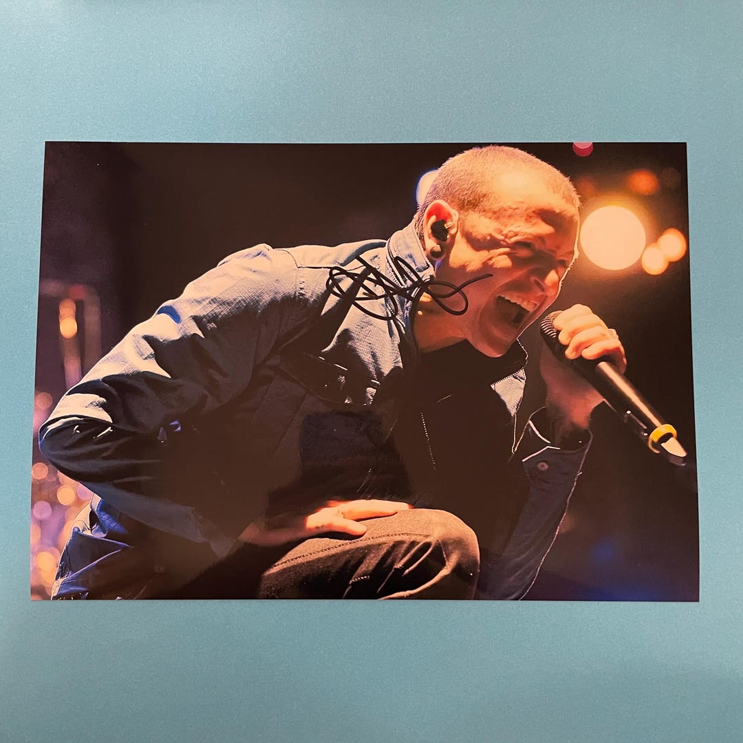 Chester Bennington Linkin Park Signed Photo Authentic Autograph With ...