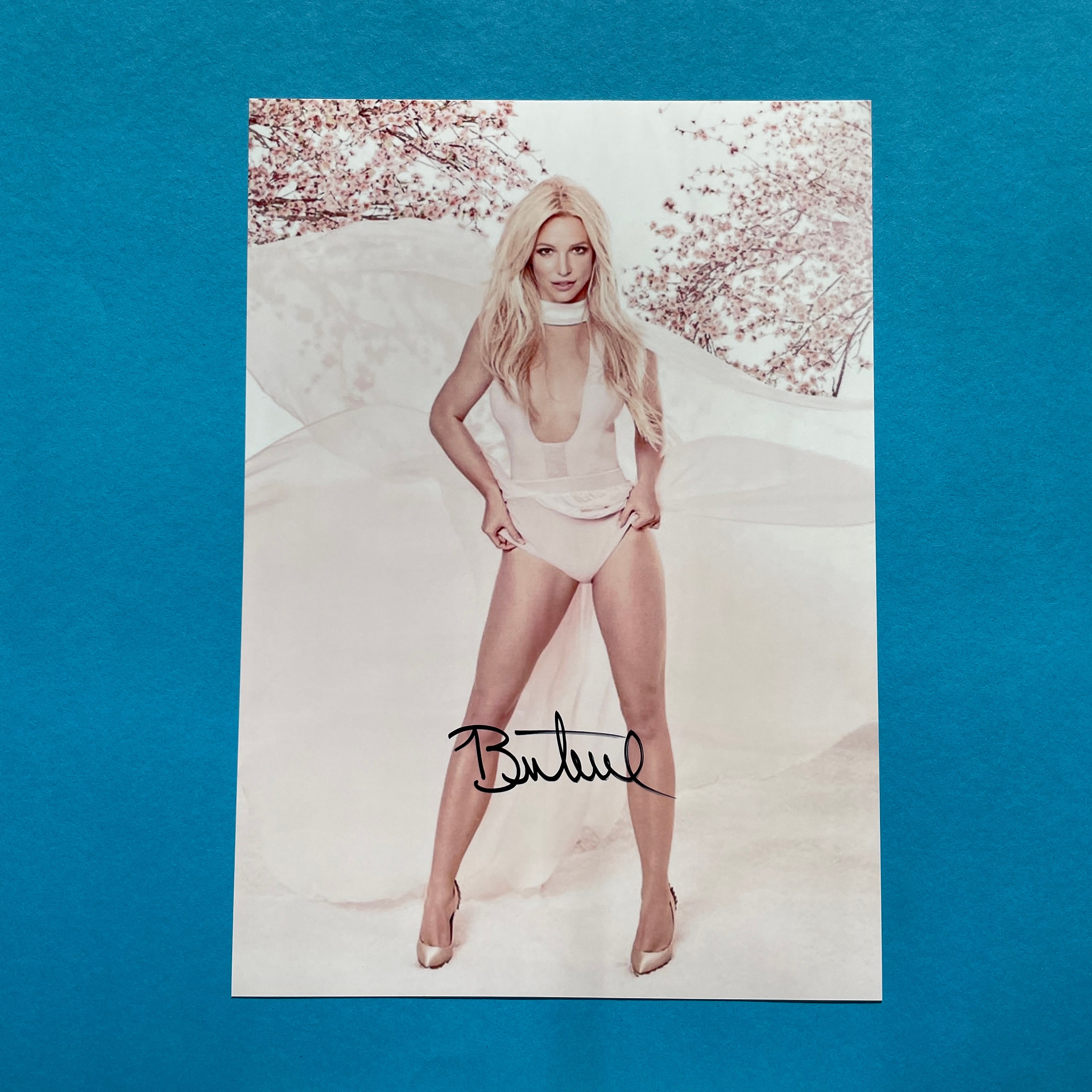Britney Spears Signed Photo Authentic Autograph With COA - Etsy