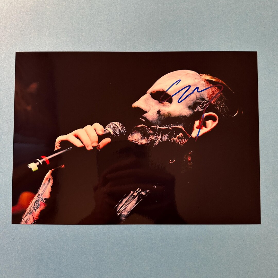 Corey Taylor Slipknot Signed Photo Authentic Autograph With COA - Etsy