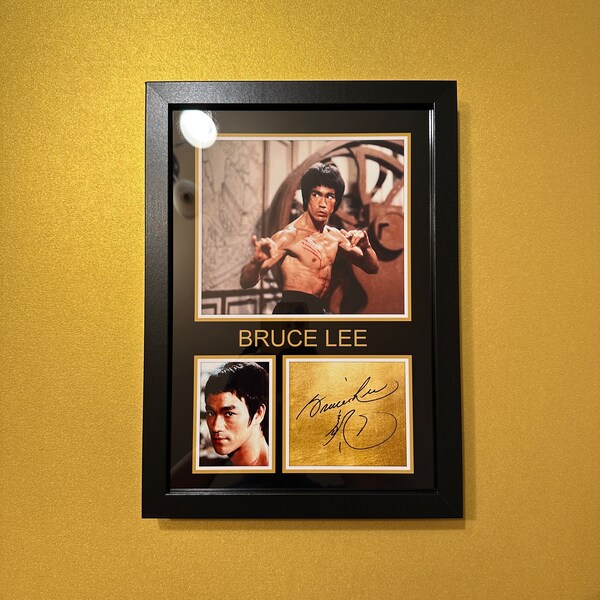 Bruce Lee Autograph - Etsy