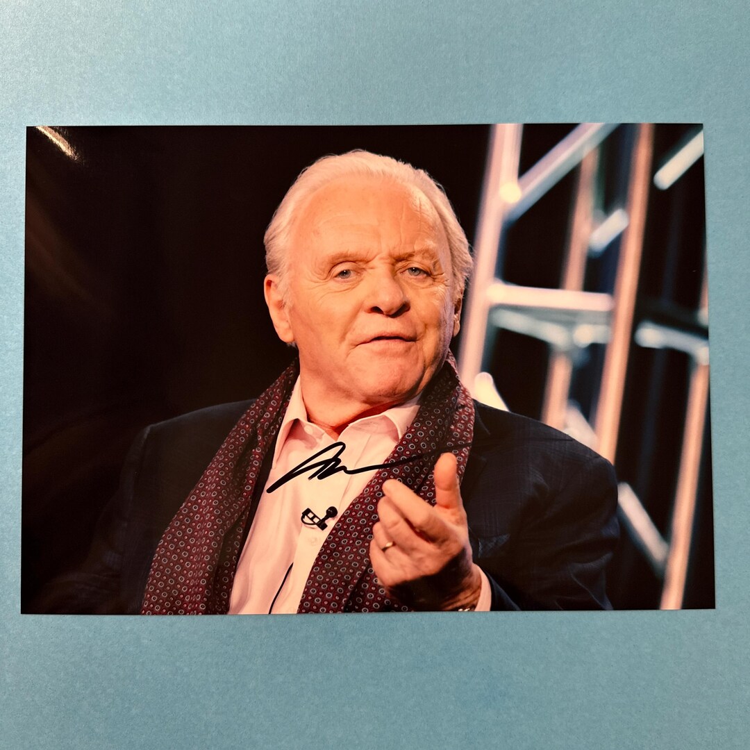 Anthony Hopkins Signed Photo Authentic Autograph With COA - Etsy