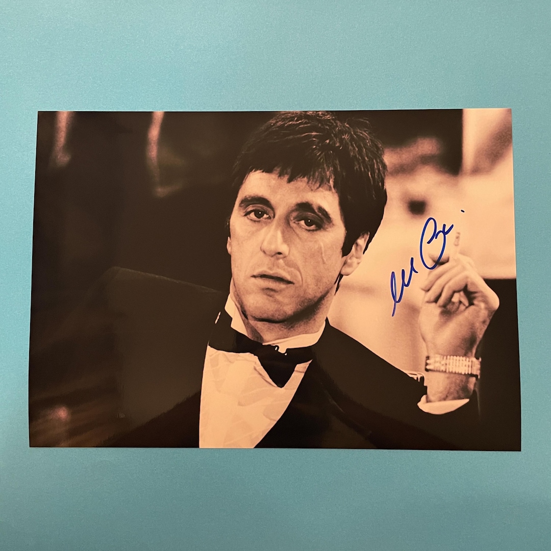 Al Pacino Signed Photo Authentic Autograph With COA - Etsy