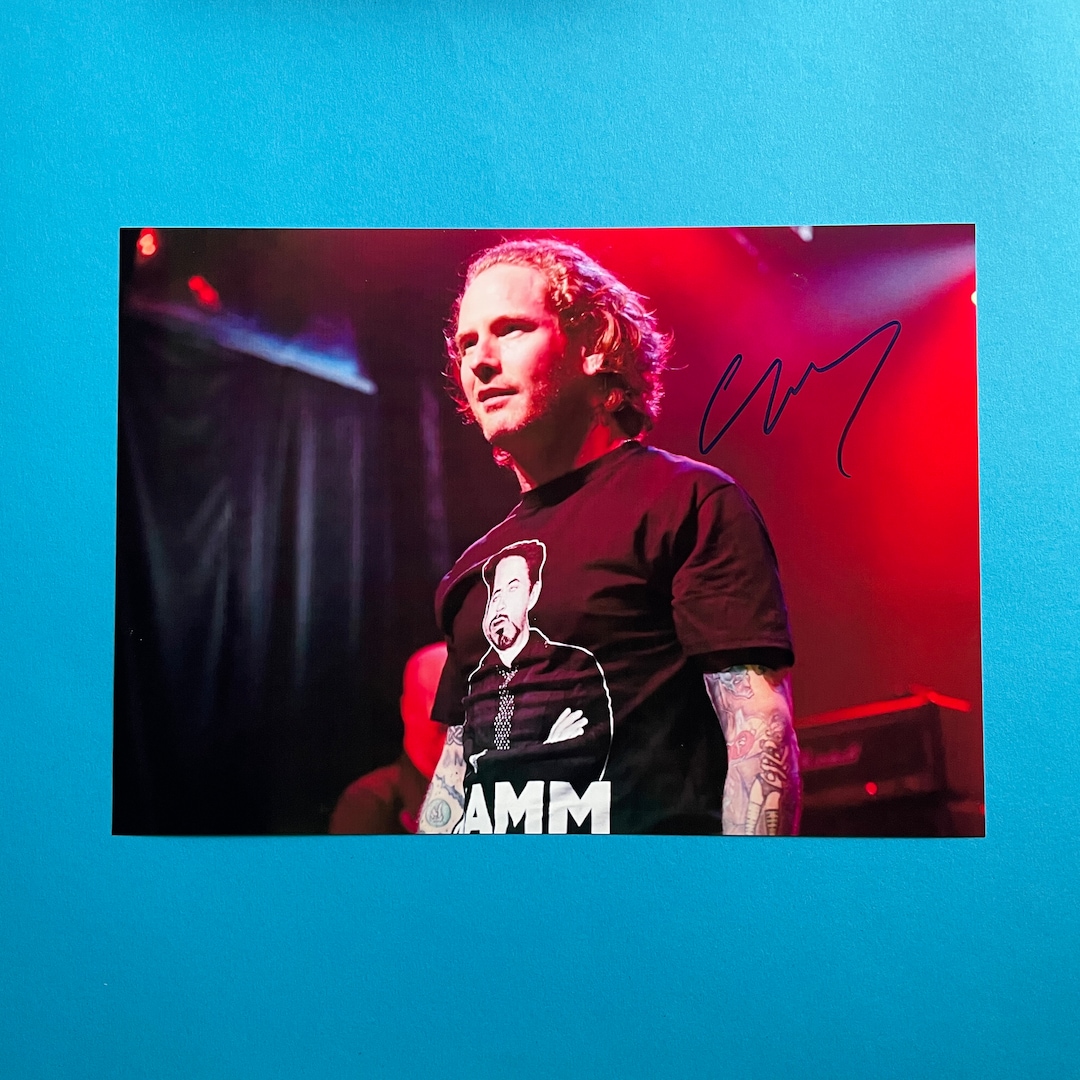 Corey Taylor Slipknot Signed Photo Authentic Autograph With COA - Etsy UK