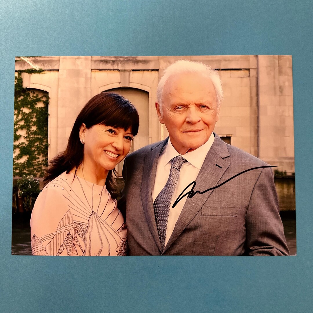 Anthony Hopkins Signed Photo Authentic Autograph With COA - Etsy