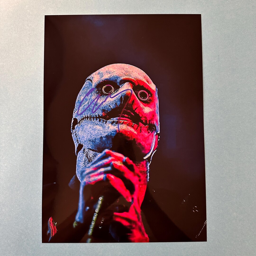 Corey Taylor Slipknot Signed Photo Authentic Autograph With COA - Etsy