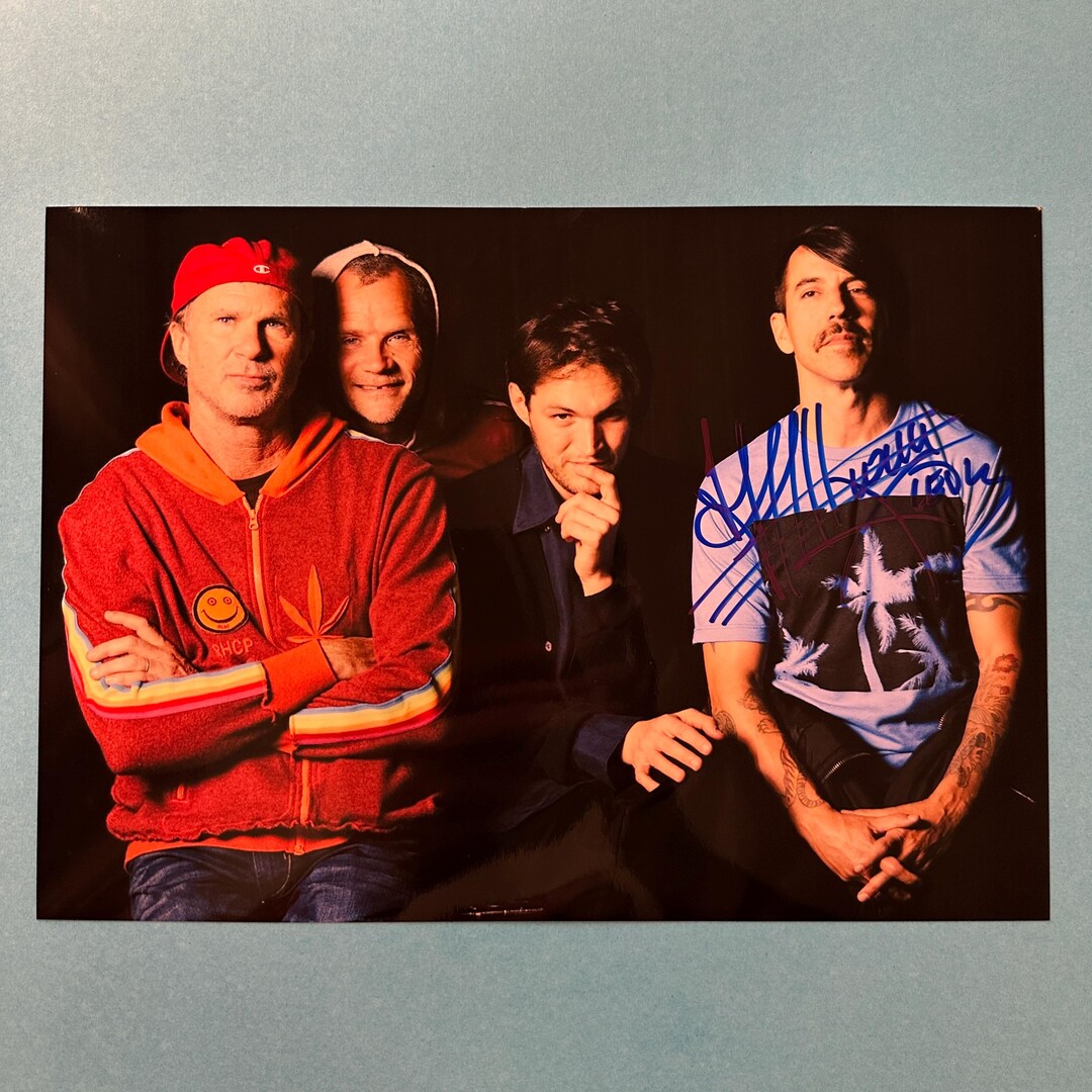 Anthony Kiedis - Red Hot Chili Peppers Signed Photo Authentic Autograph With COA - Etsy