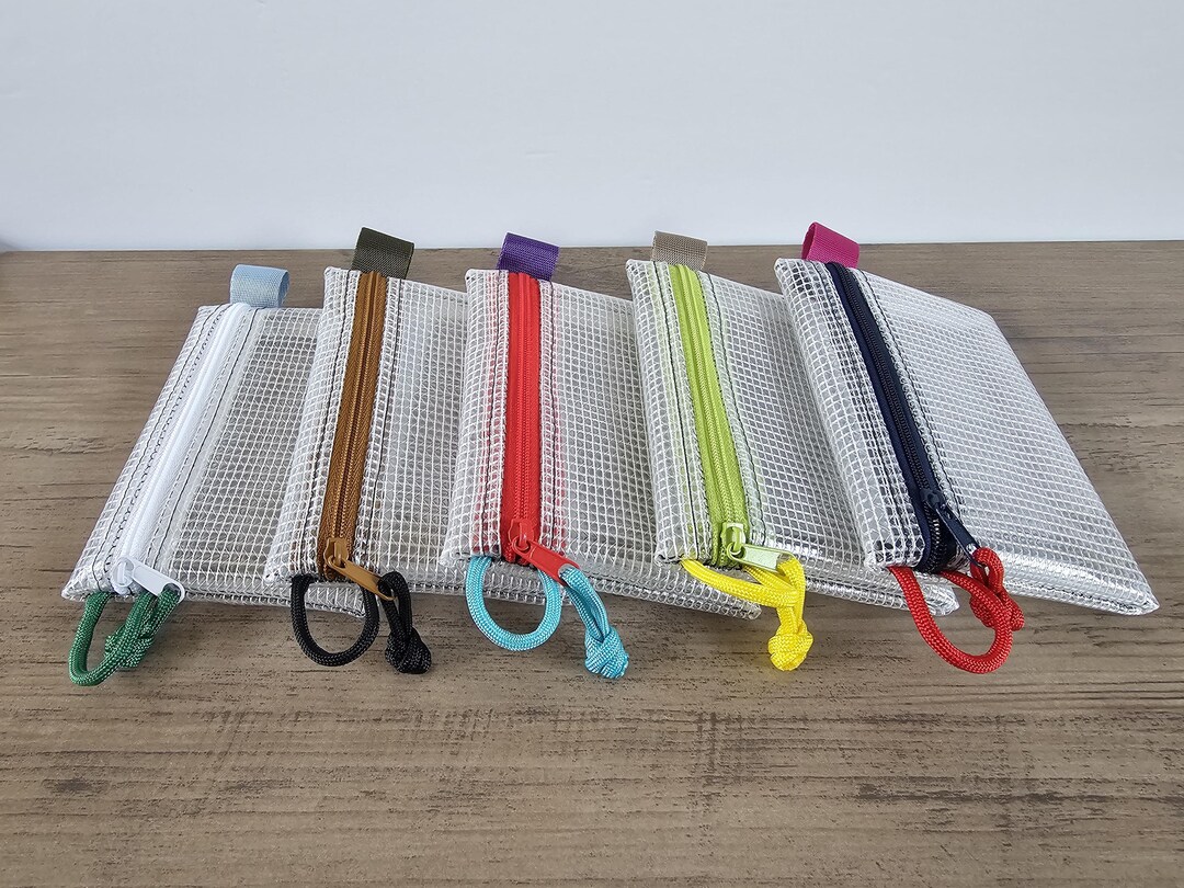 Small Clear Zipper Pouch – Transparent Travel Case & Everyday Carry ...