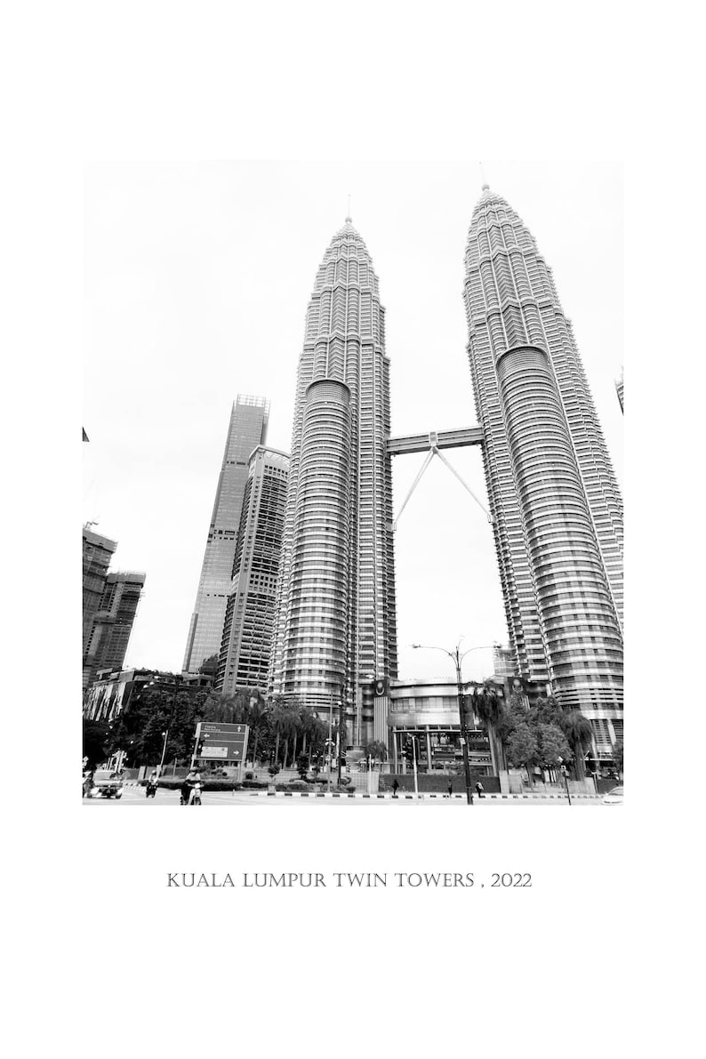 Kuala Lumpur Twin Towers KLCC Poster - Etsy