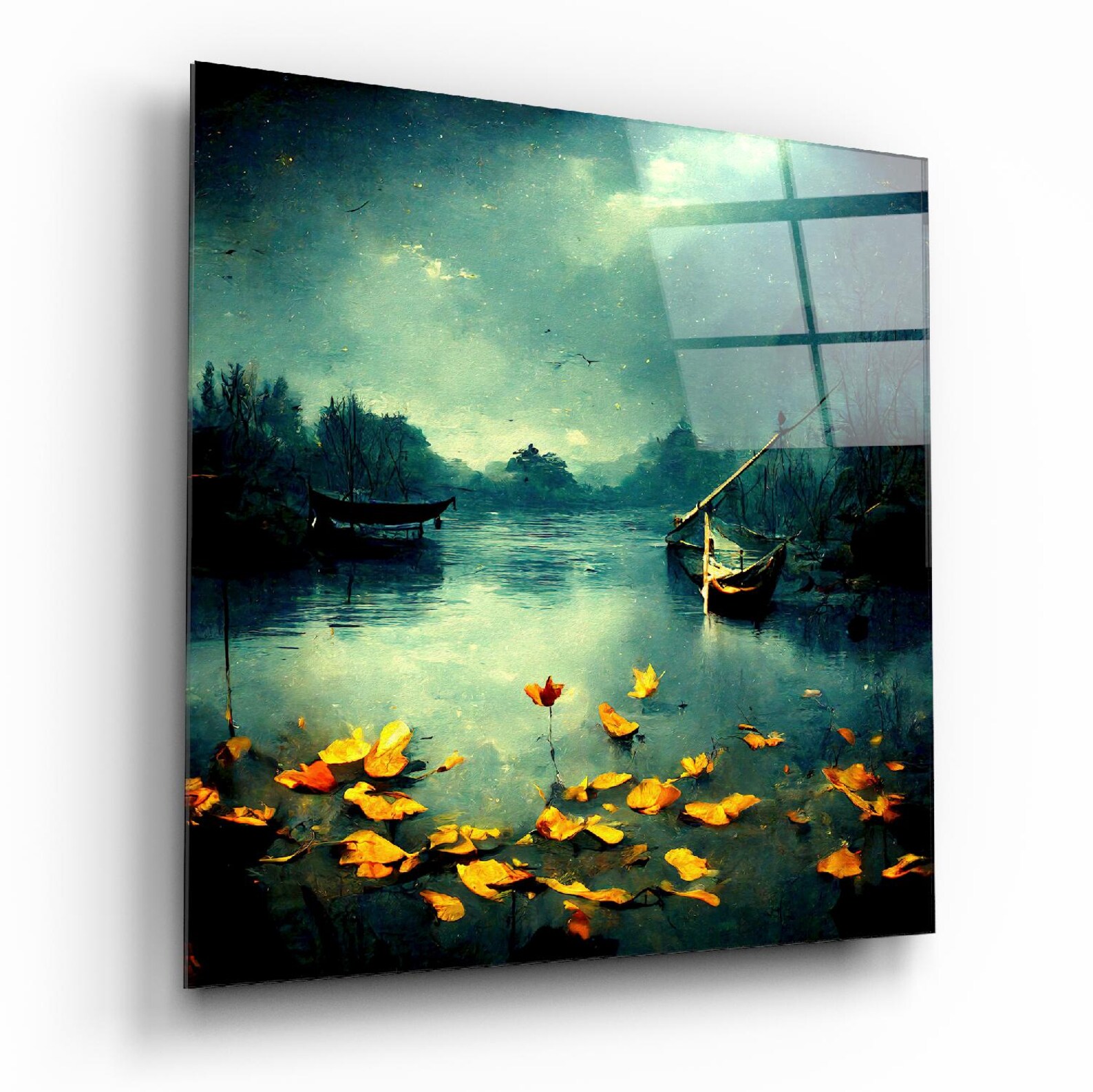 Nature View - Glass Wall Art - Etsy