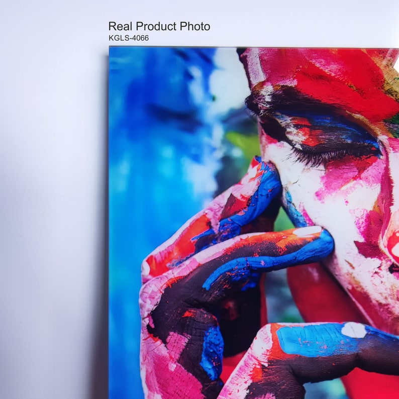 Golden World Map Glass Wall Art - Etsy