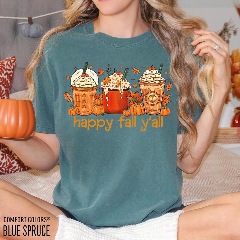 Fall Graphic Tee - Etsy