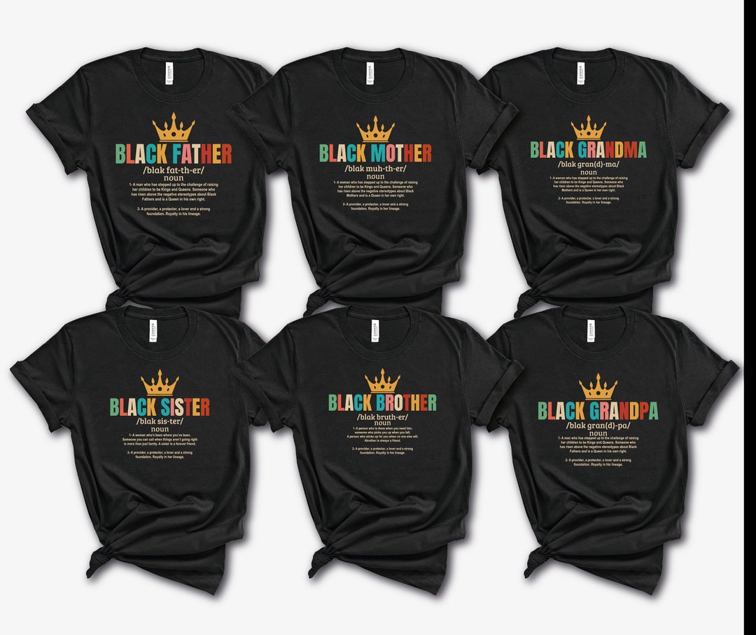 Juneteenth Shirt, Black Family Noun Shirt, Black Mother Shirt, Black ...