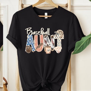 Baseball Aunt Shirt, Game Day Aunt Shirt, Sport Aunt Shirt, Baseball ...