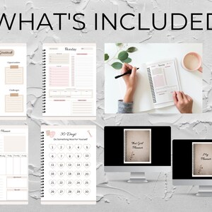 Aesthetic Digital Planner for the Chic and Organized Girl Over 100 ...