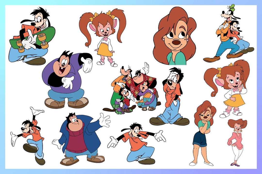 Goof Troop Svg, Layered Svg, Cut File, Cricut, Png, Cutting File ...