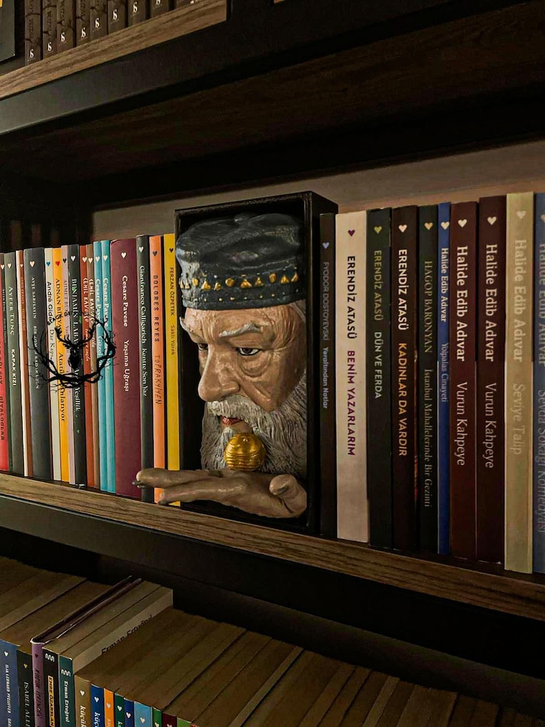 Dumbledore Book Nook Bookshelf Figure 21 CM Useful for Book Stand - Etsy