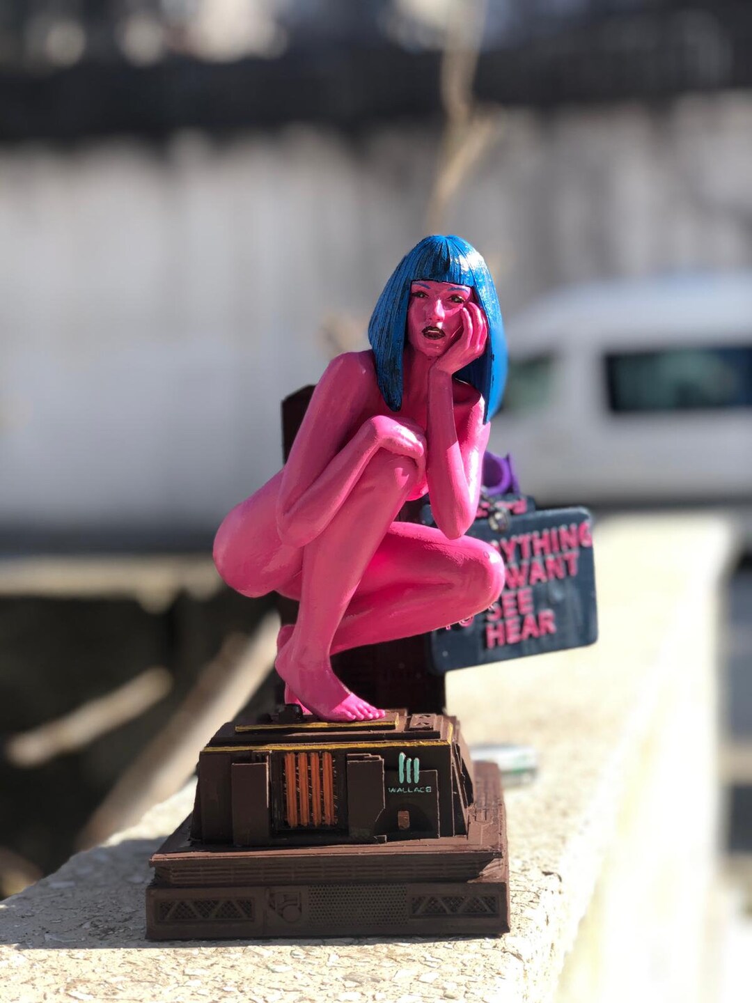 Blade Runner 2049, 25 Cm Heigth Statue Led Backlit Movie Characters ...