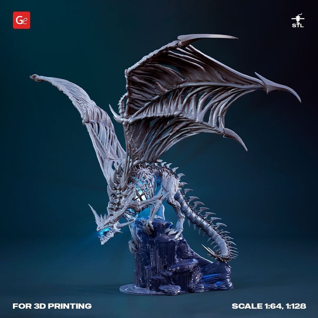 WOW Frost Wyrm Sla Sls STL File 3D Digital Printing STL File - Etsy