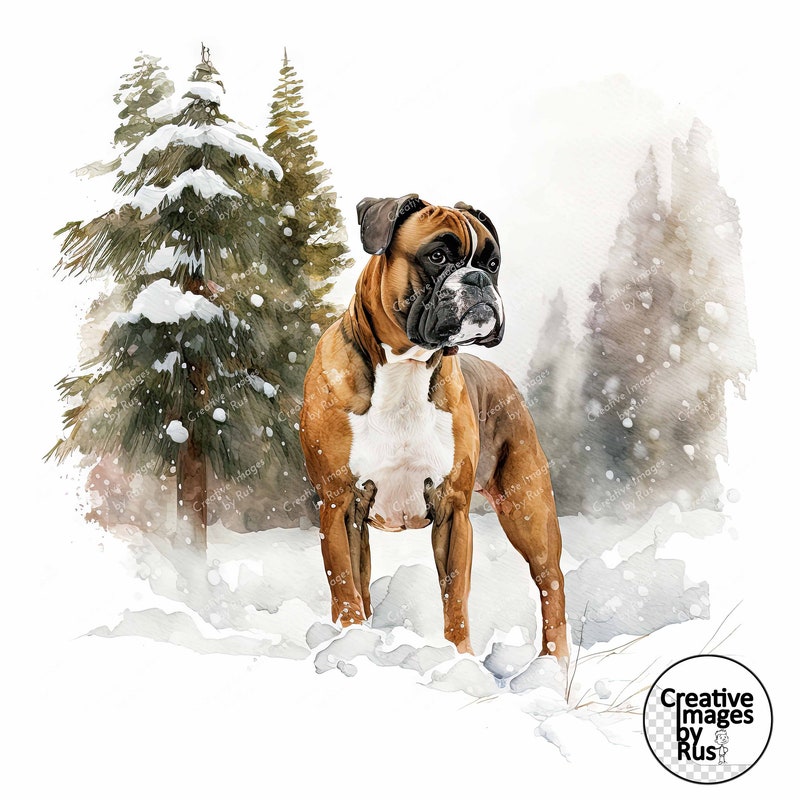 Boxer Dog Art - Etsy Australia
