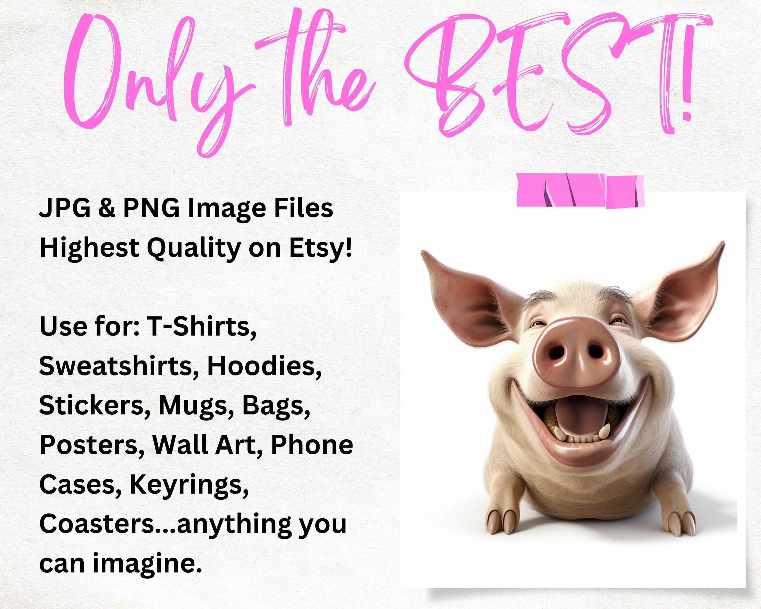 Funny Pig Faces Bundle - 9 Hilarious Pig Expressions - Funny Pig ...