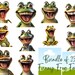 Funny Frog Faces Bundle - 23 Hilarious Frog Expressions - Funny Frog ...