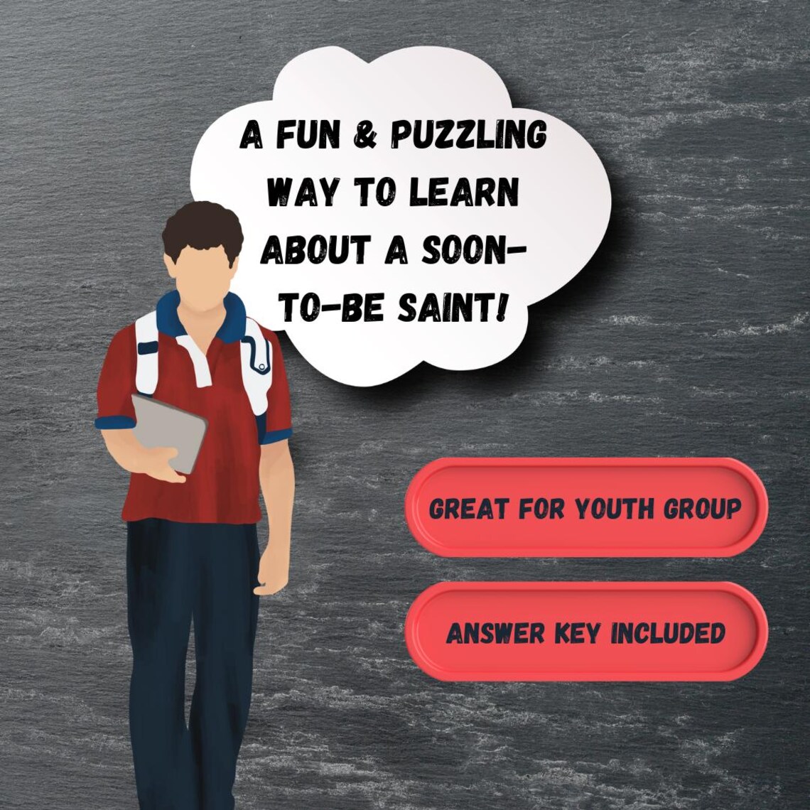 Carlo Acutis Trivia Worksheet, Youth Group Learning Game, Catholic ...