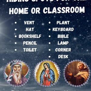 Advent Escape Room, Catholic Saints, Puzzles for Kids, Digital Download ...