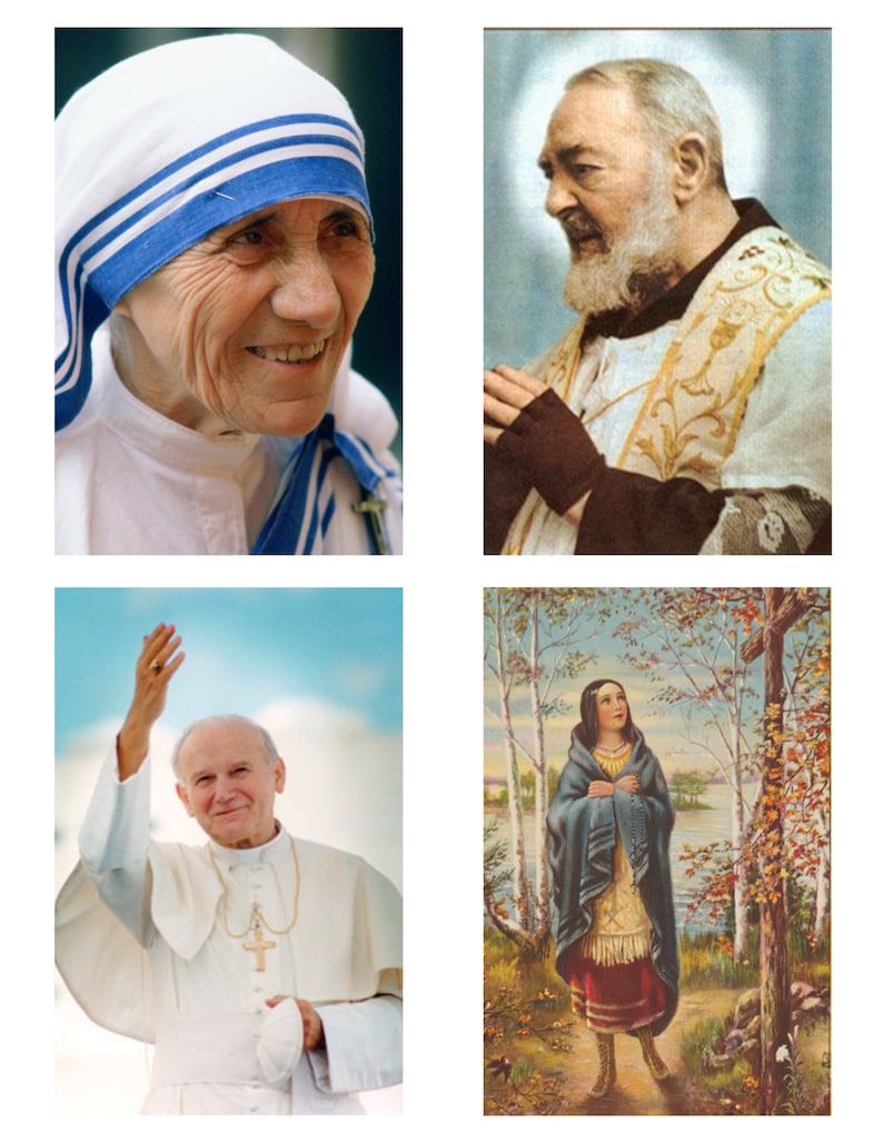 Saints Scavenger Hunt, Printable Clues, Catholic Game, Instant Download ...