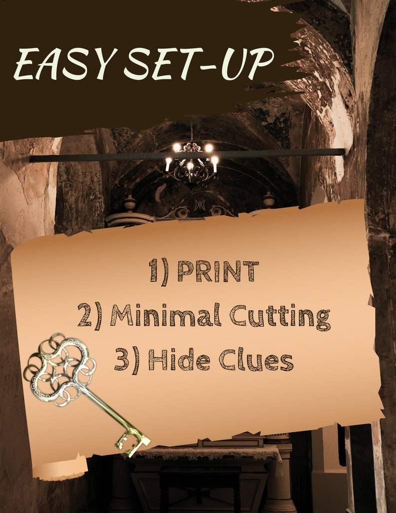 Saints Escape Room I: Ancient Ruins, Catholic Puzzles, Learning ...