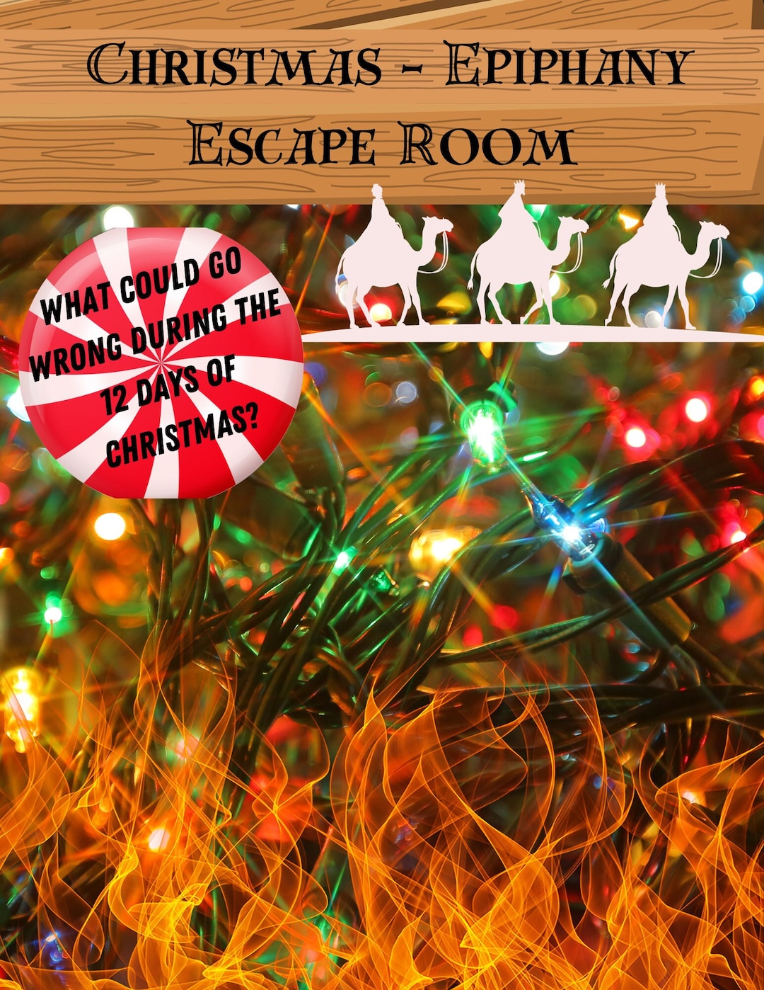 Christmas-epiphany Escape Room, Catholic Saints, Puzzles for Kids ...