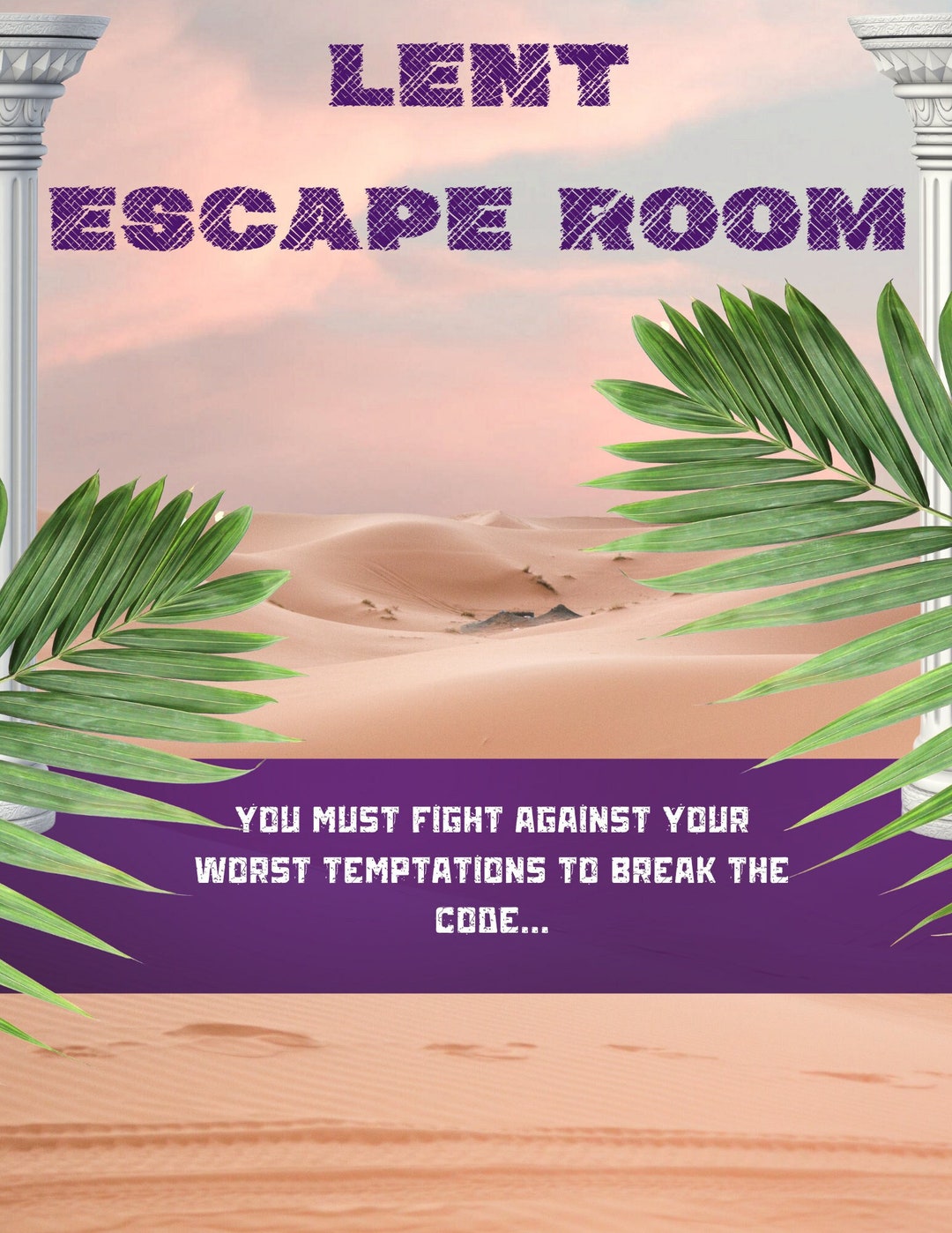 Lent Escape Room, Catholic Saints, Puzzles for Kids, Digital Download ...