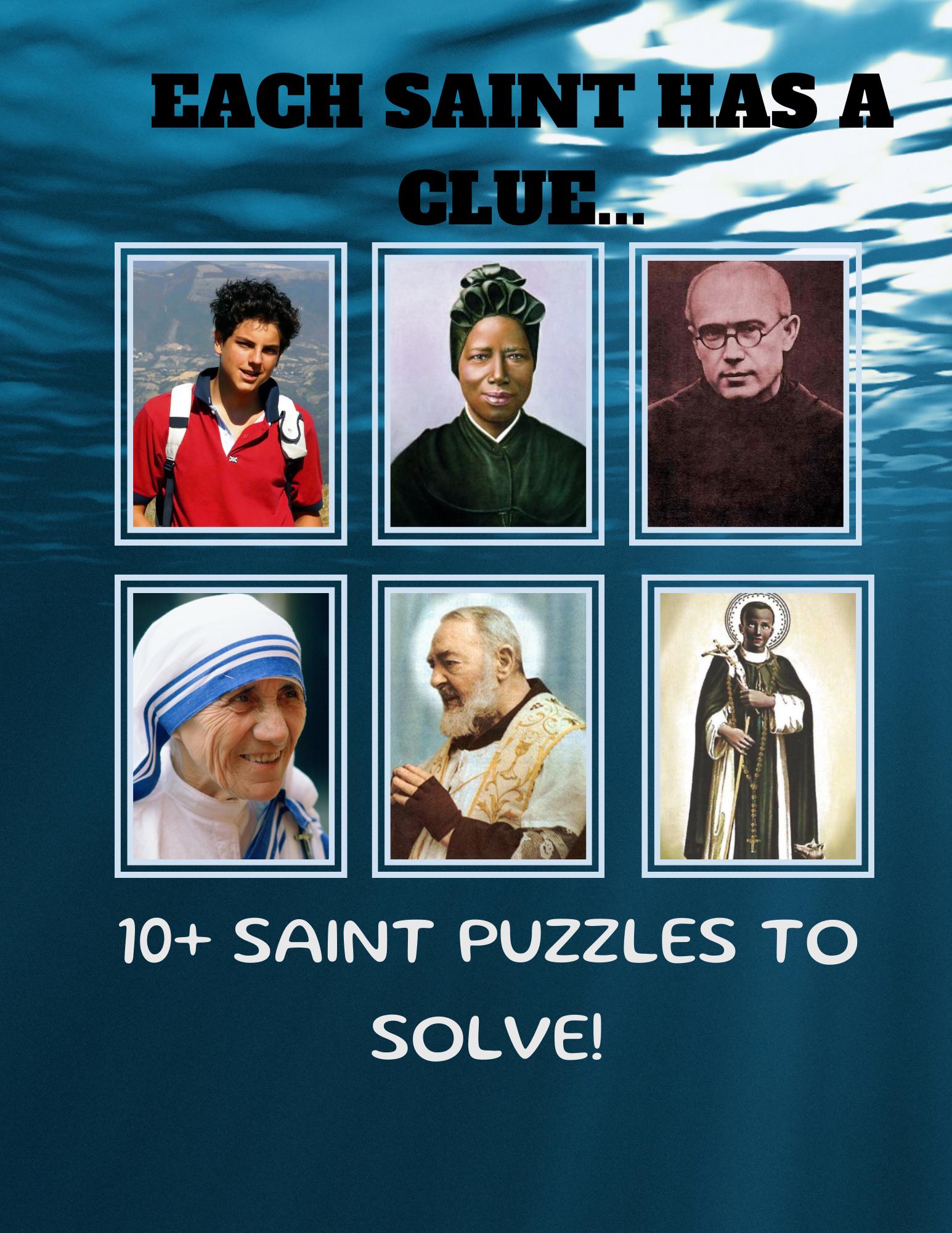Saints Escape Room II: Jonah & the Whale, Catholic Puzzles, Learning ...