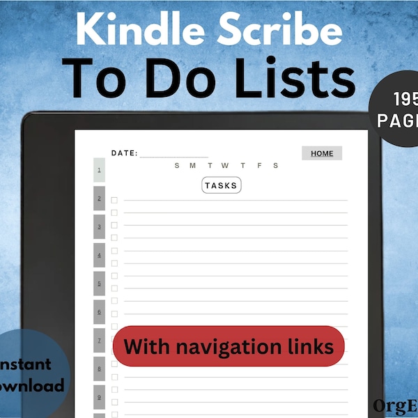 Supernote to Do List - Etsy