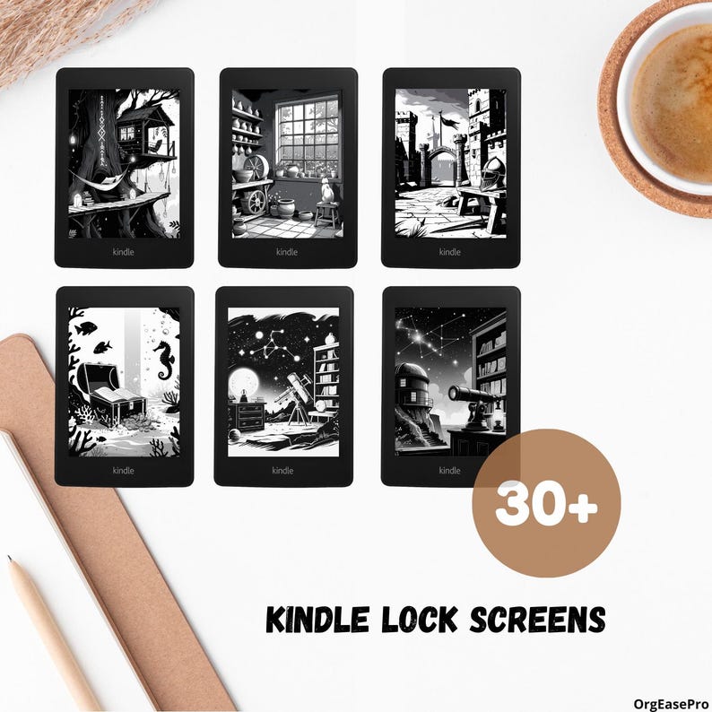 30+ Best Kindle Lock Screen Wallpapers Free Aesthetic,inspirational ...